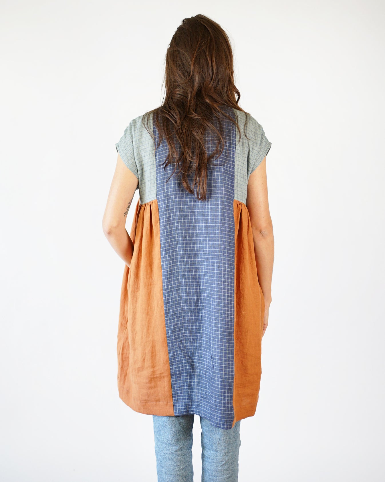 Collage Gather Dress PDF Sewing Pattern – Matchy Matchy Sewing Club