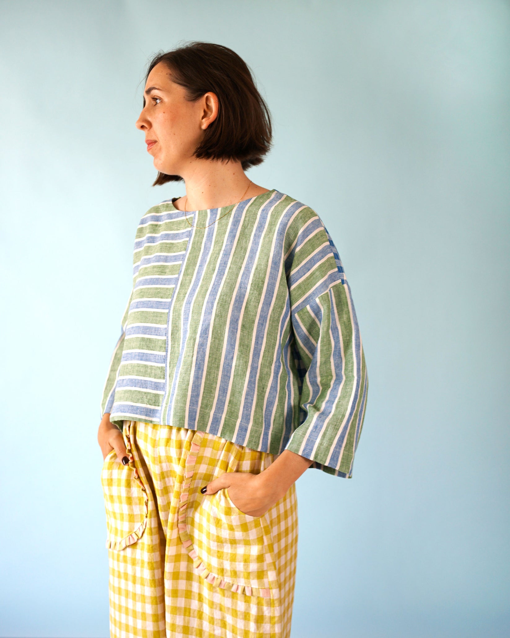 Craft Studio Tee PDF Sewing Pattern • FREE – Matchy Matchy Sewing Club