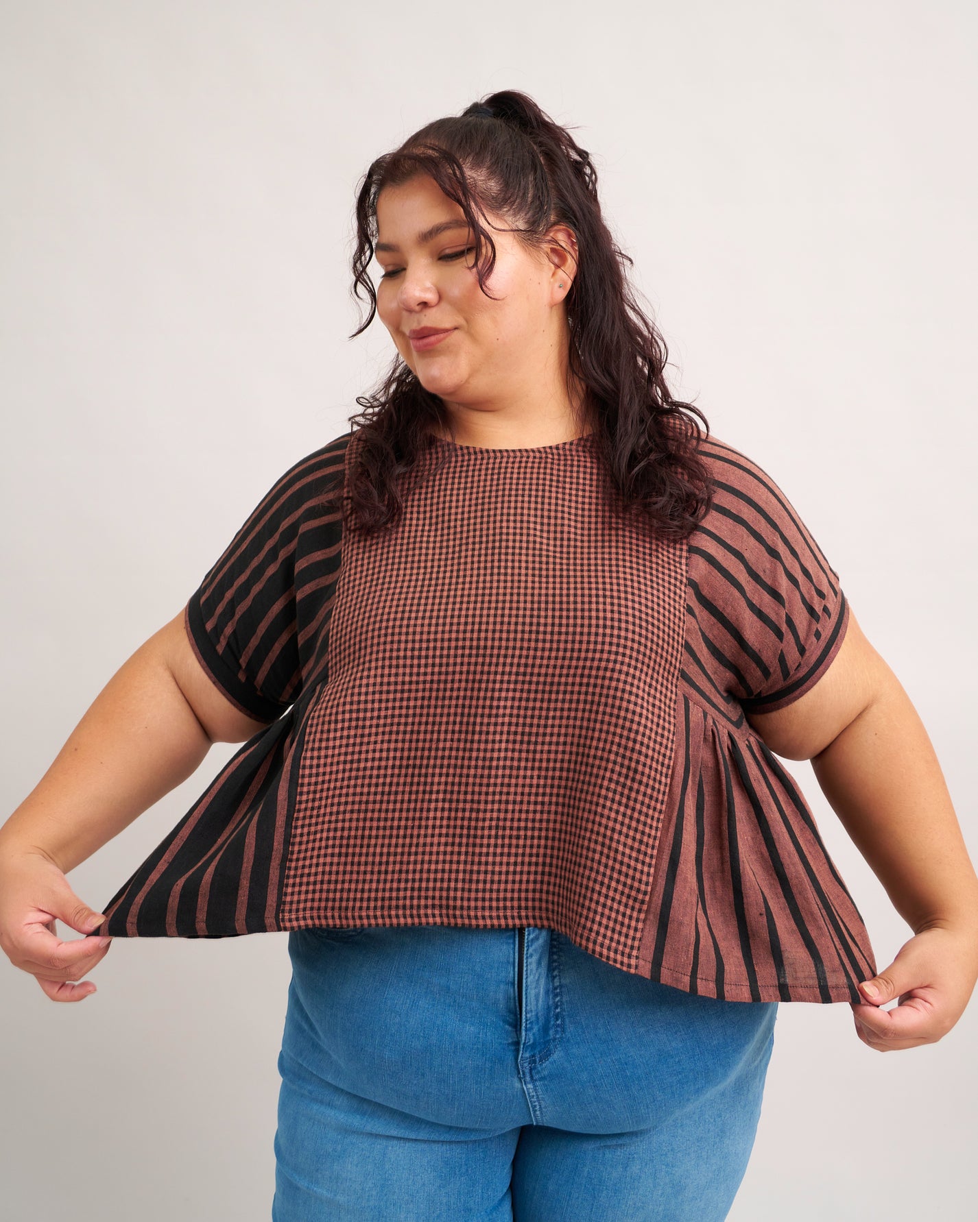 Collage Gather Top PDF Sewing Pattern | Beginner Friendly – Matchy ...