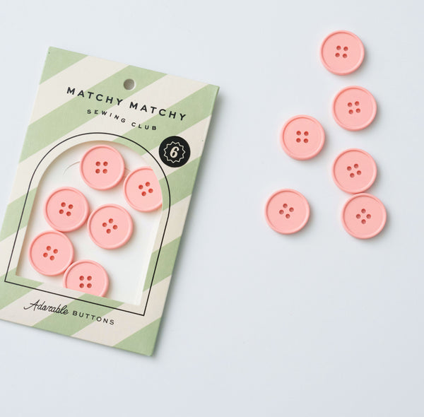 Retro Resin Buttons for Sewing & Crafts – Matchy Matchy Sewing Club