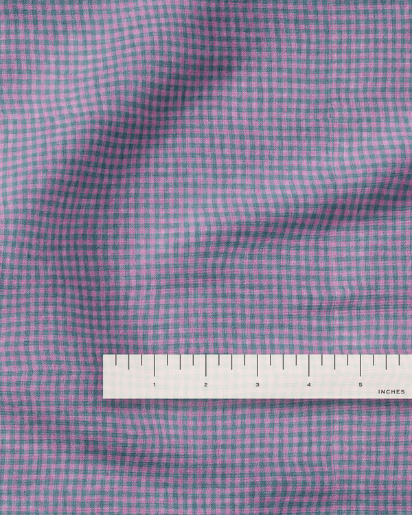 Micro Taffy Gingham Linen – Matchy Matchy Sewing Club