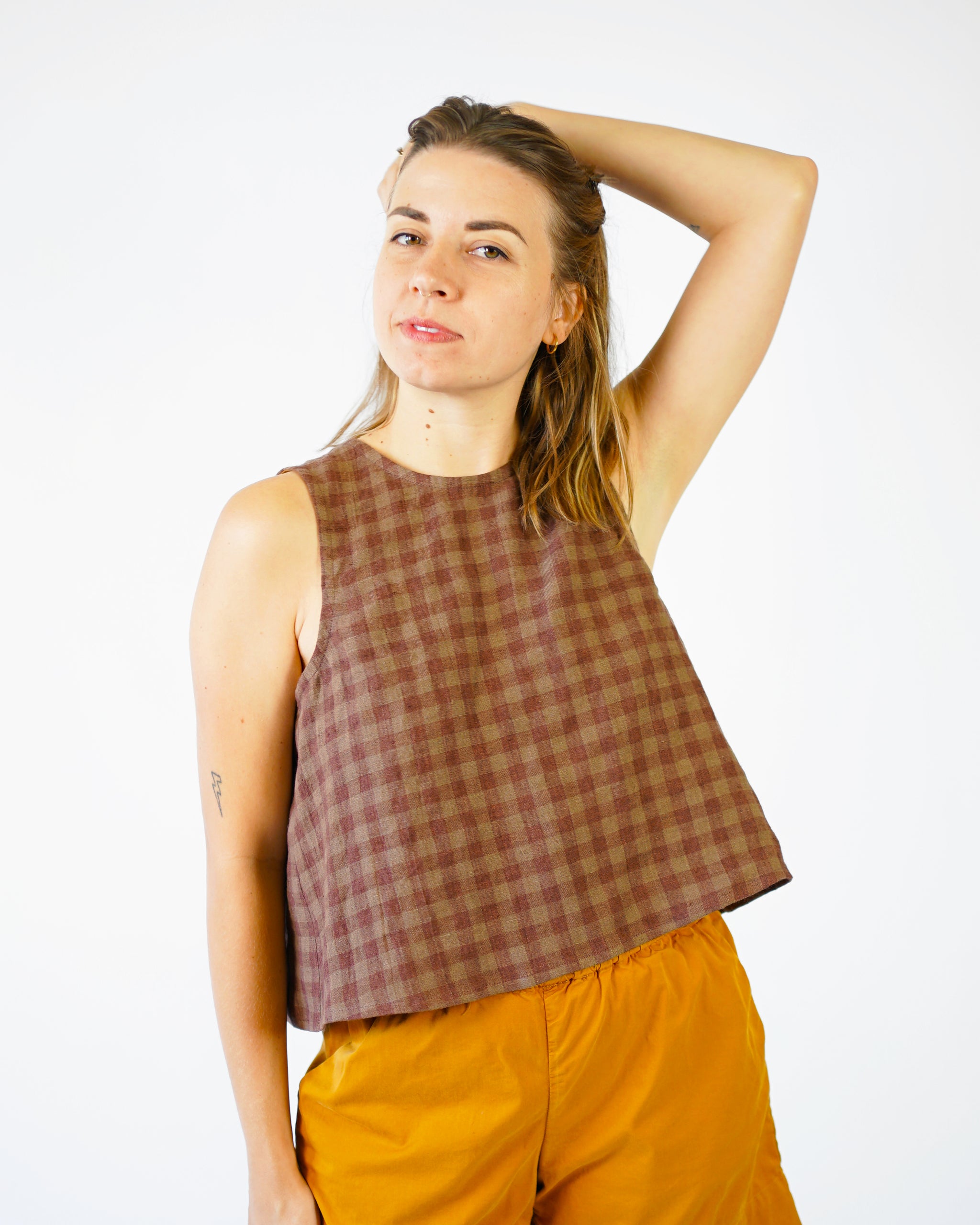 Open Back Smock Top PDF Sewing Pattern – Matchy Matchy Sewing Club