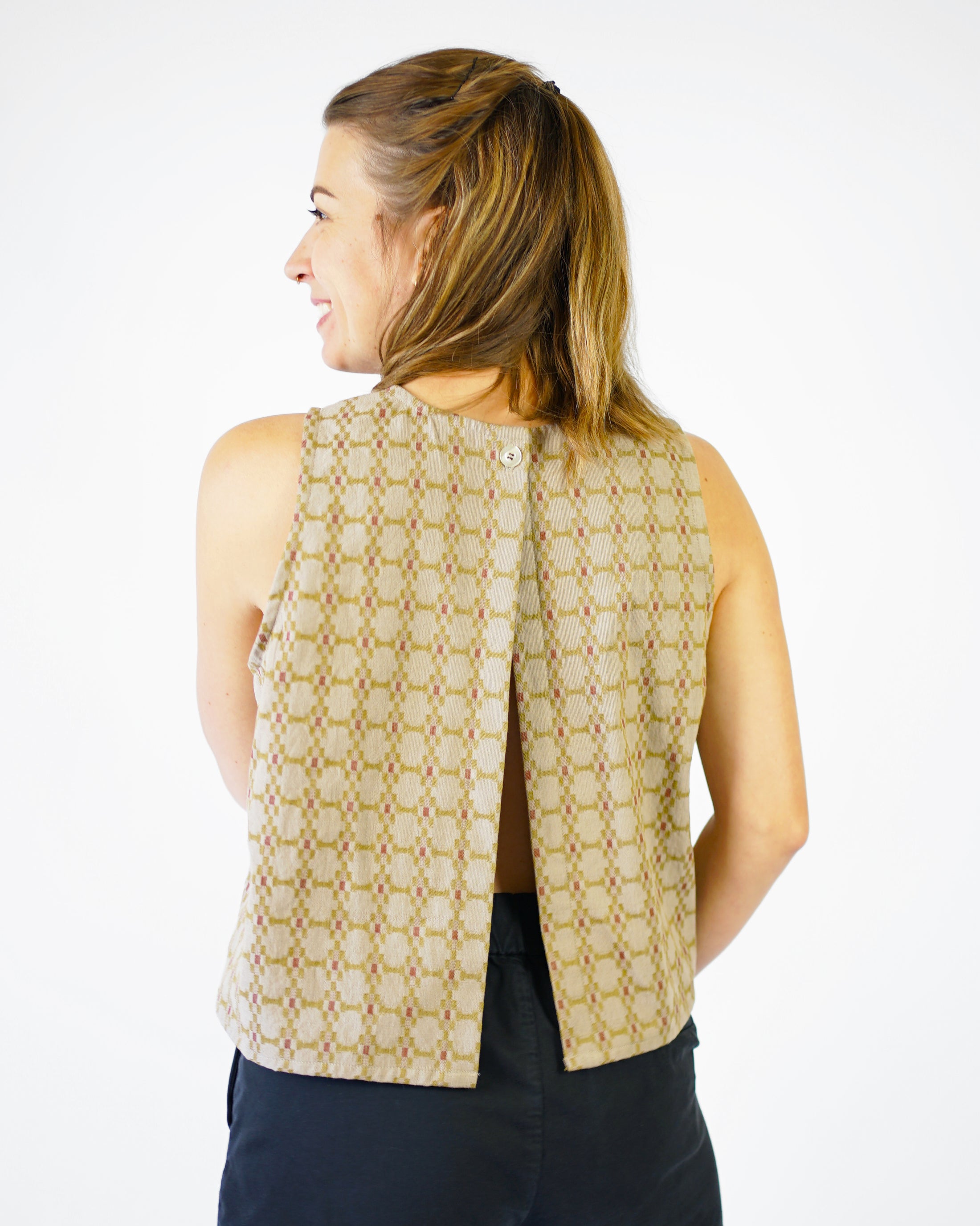 Open Back Smock Top PDF Sewing Pattern – Matchy Matchy Sewing Club