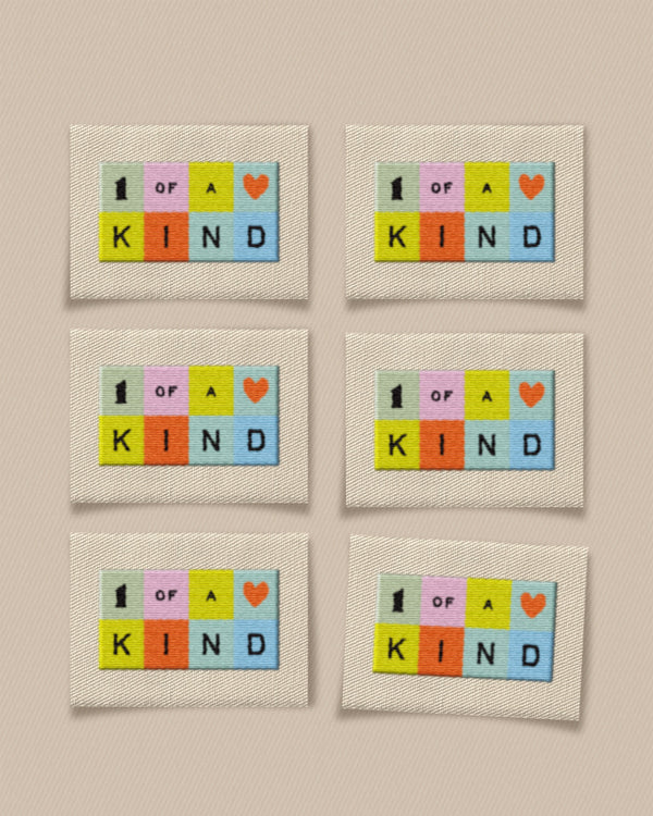 Fun Woven Garment Labels for Handmade Clothing – Matchy Matchy Sewing Club