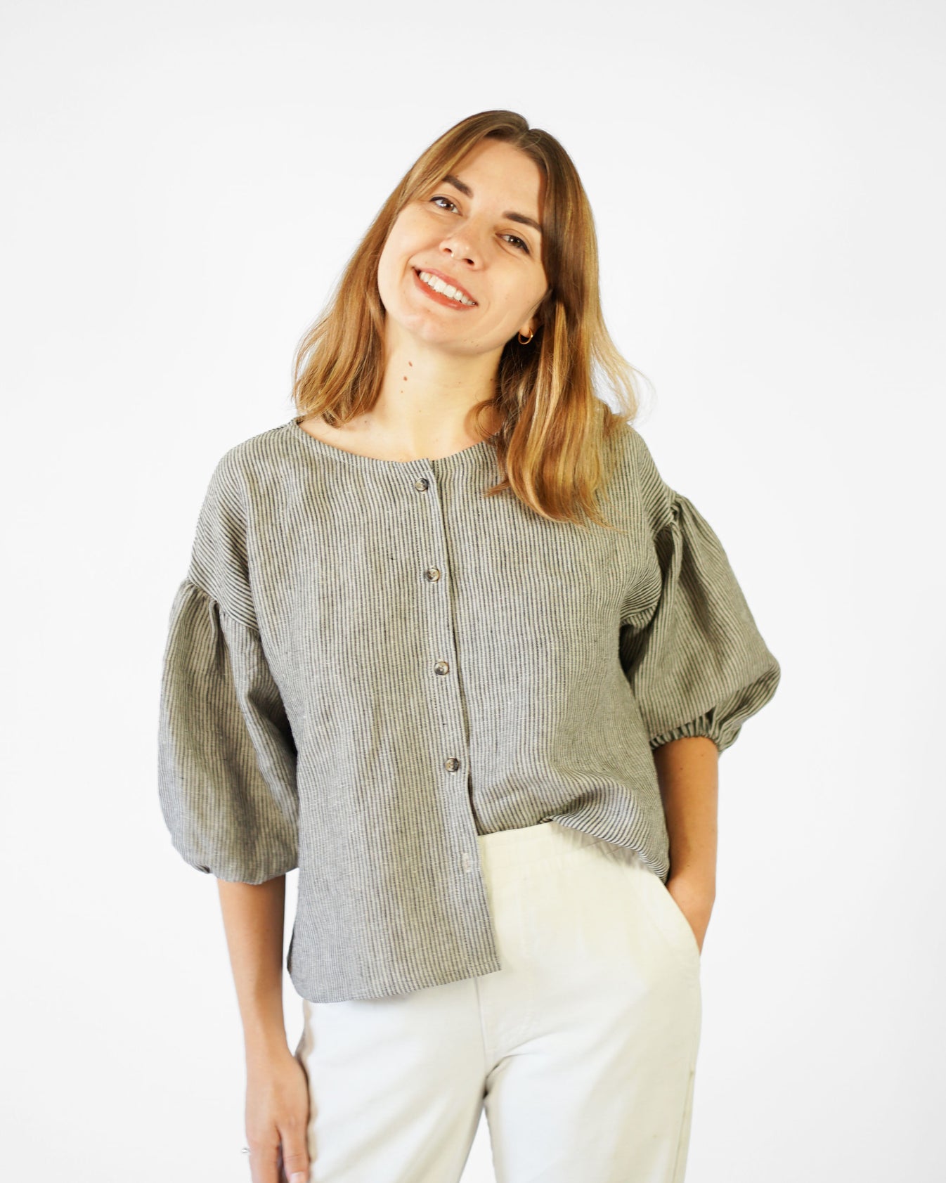 Perfect Puff Sleeve Top PDF Sewing Pattern – Matchy Matchy Sewing Club