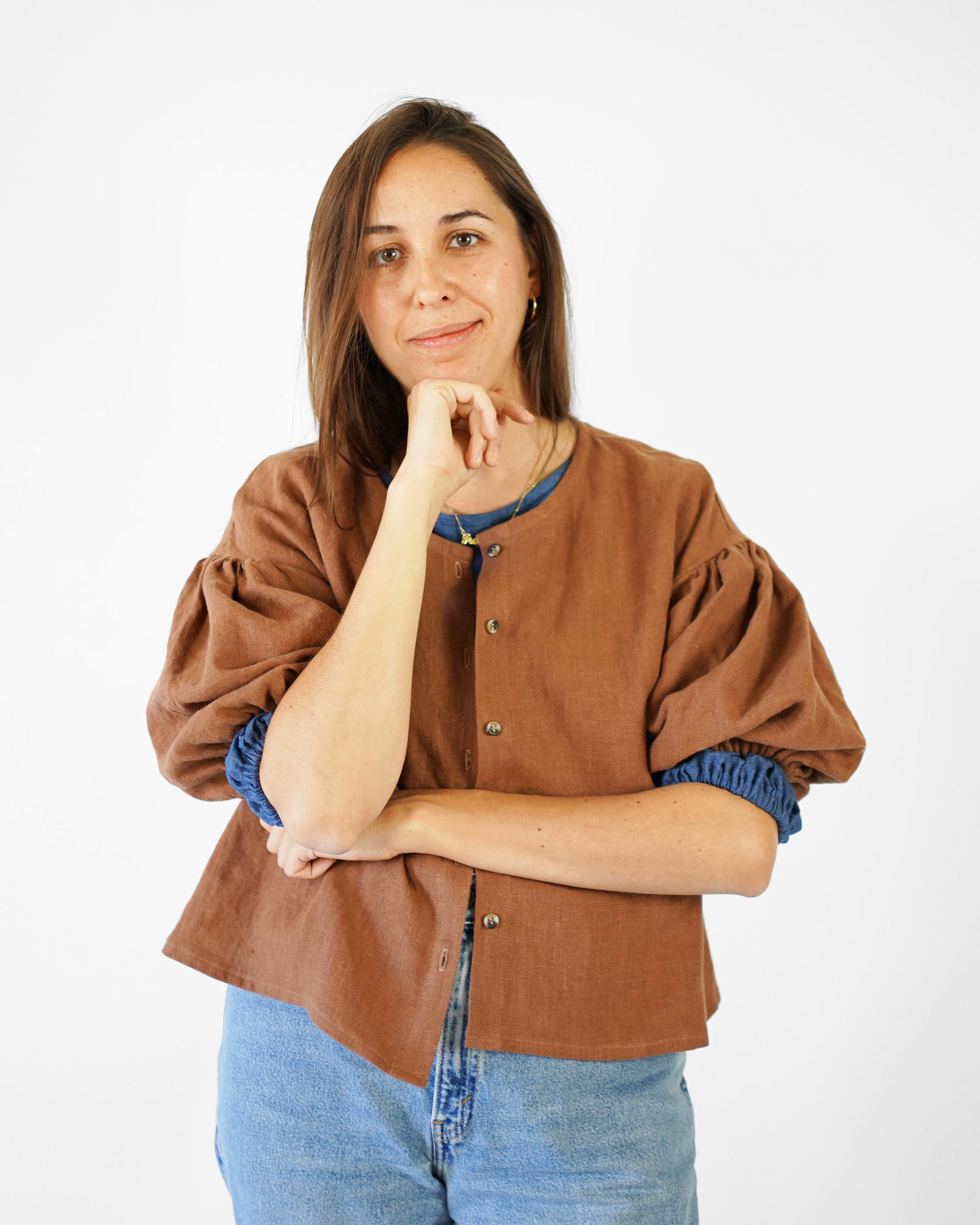 Perfect Puff Sleeve Top PDF Sewing Pattern – Matchy Matchy Sewing Club