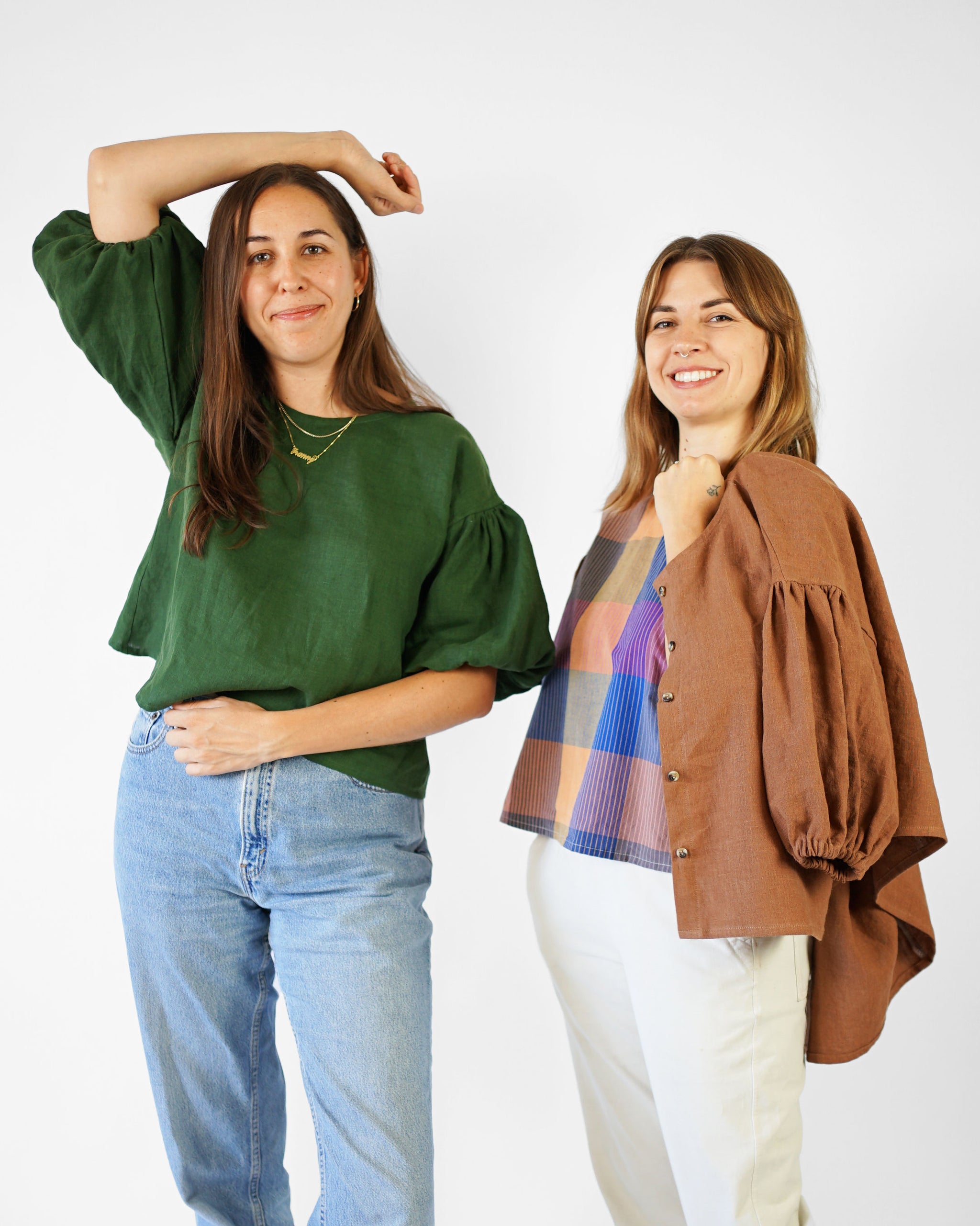 Perfect Puff Sleeve Top PDF Sewing Pattern – Matchy Matchy Sewing Club