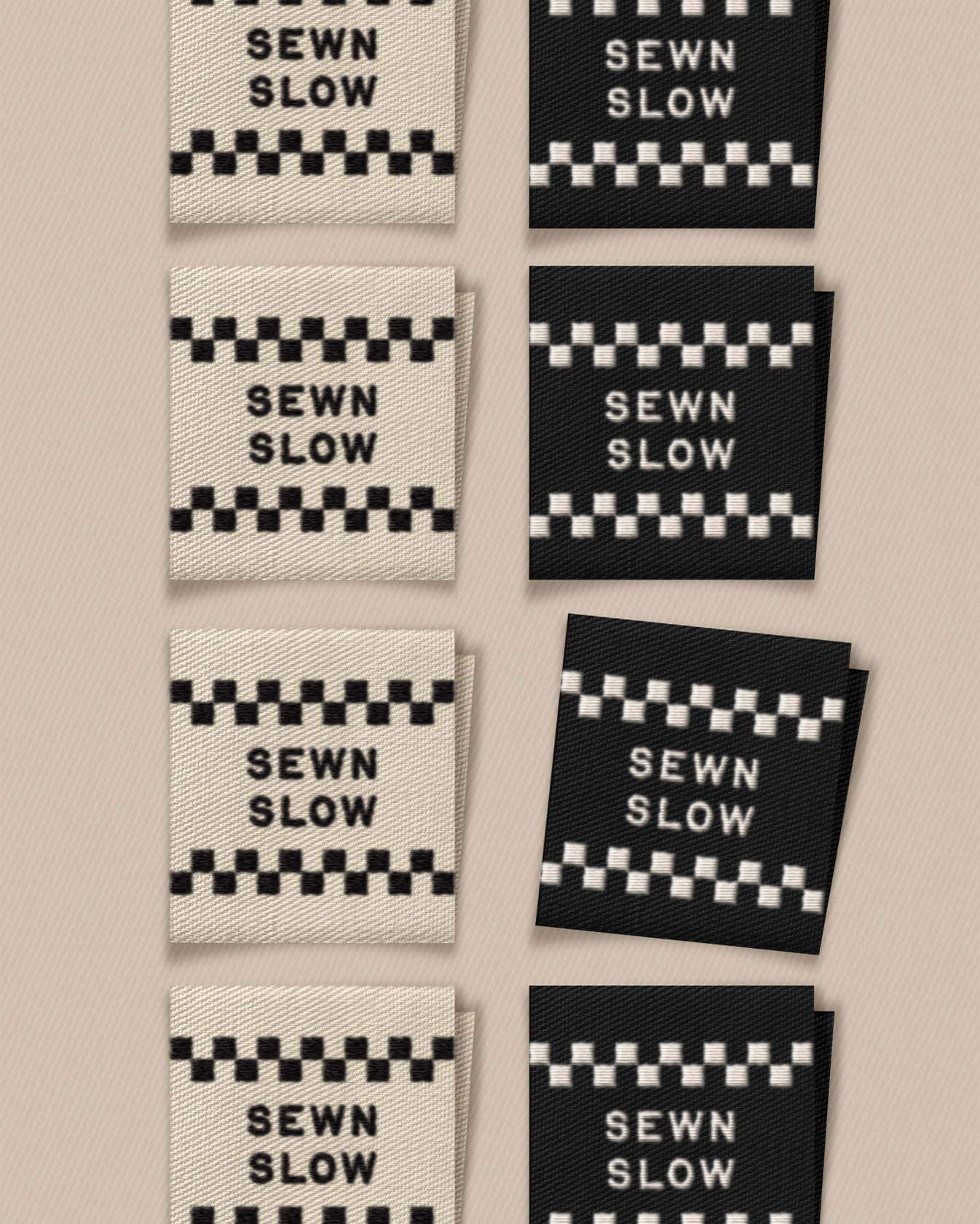 Fun Woven Garment Labels for Handmade Clothing – Matchy Matchy Sewing Club