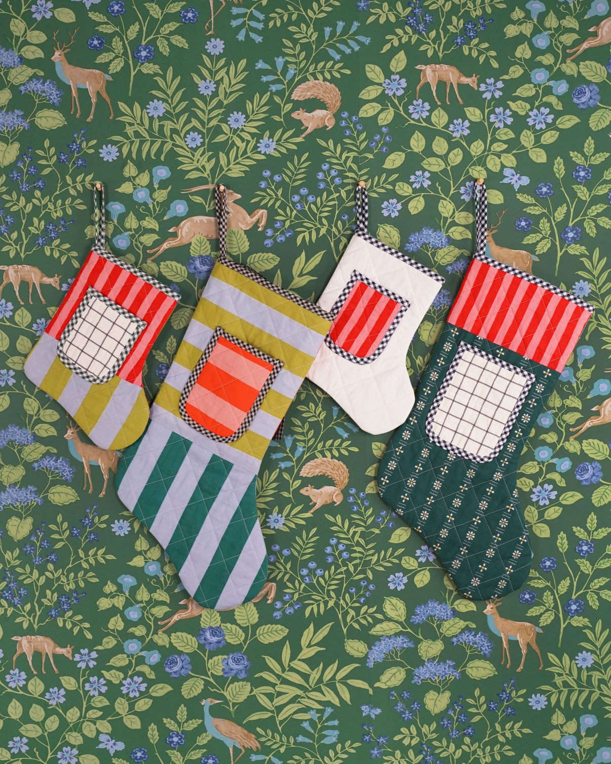 Quilted Pocket Stocking PDF Sewing Pattern – Matchy Matchy Sewing Club