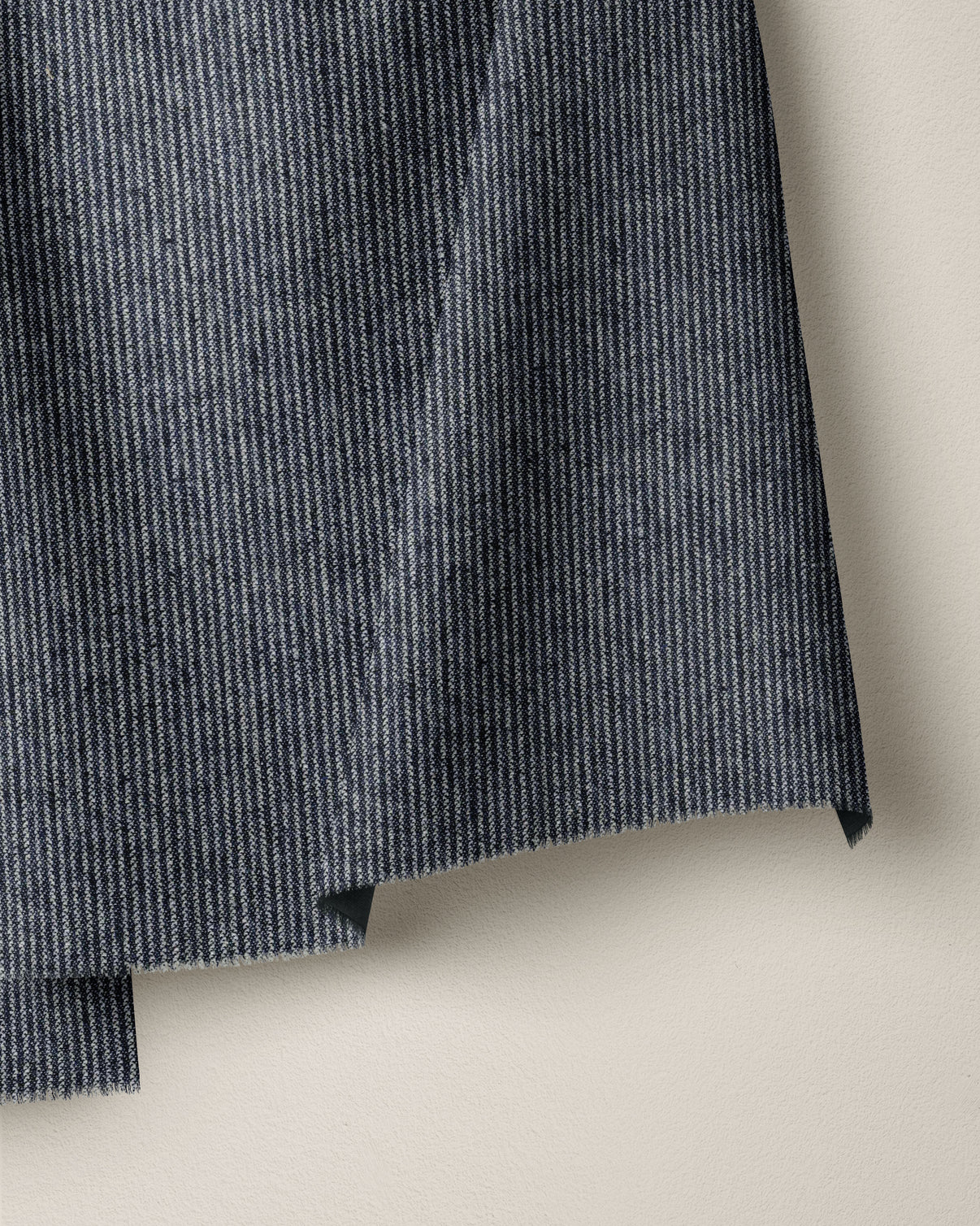 Railroad Stripe Denim Fabric – Linen Cotton Railroad Stripe – Matchy ...