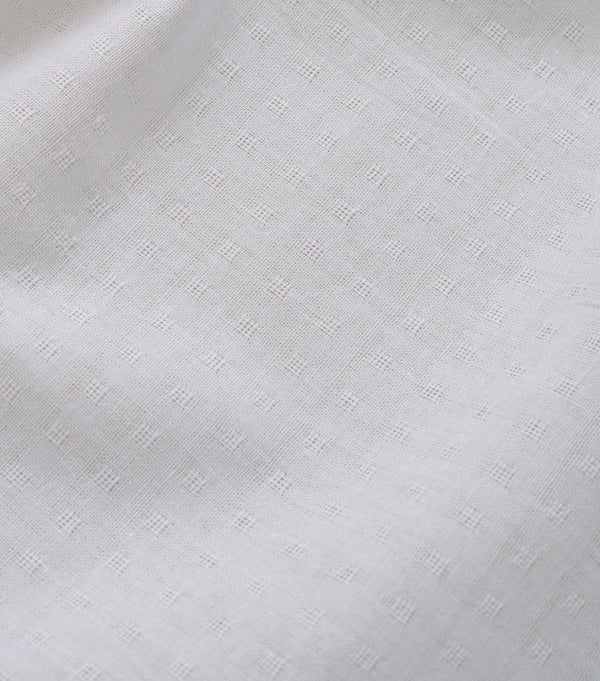 Mini Check Cotton Dobby Fabric by the Yard | Lightweight Textured ...