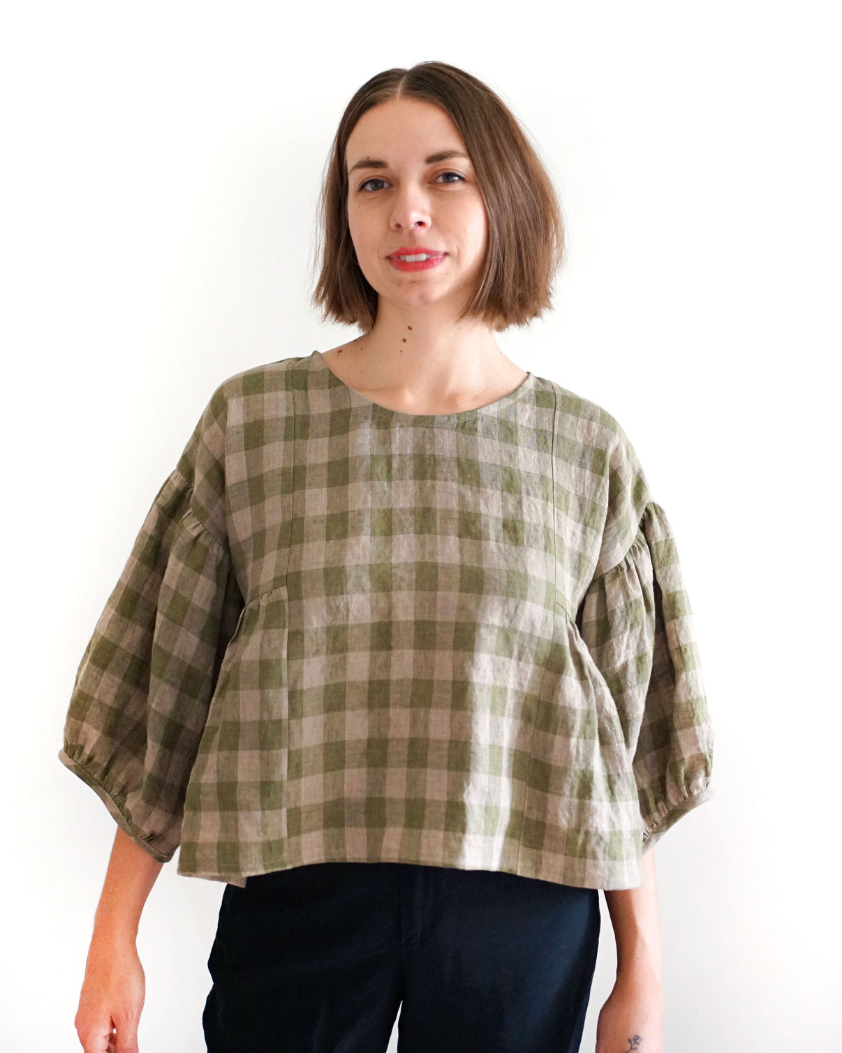 Collage Gather Top PDF Sewing Pattern – Matchy Matchy Sewing Club