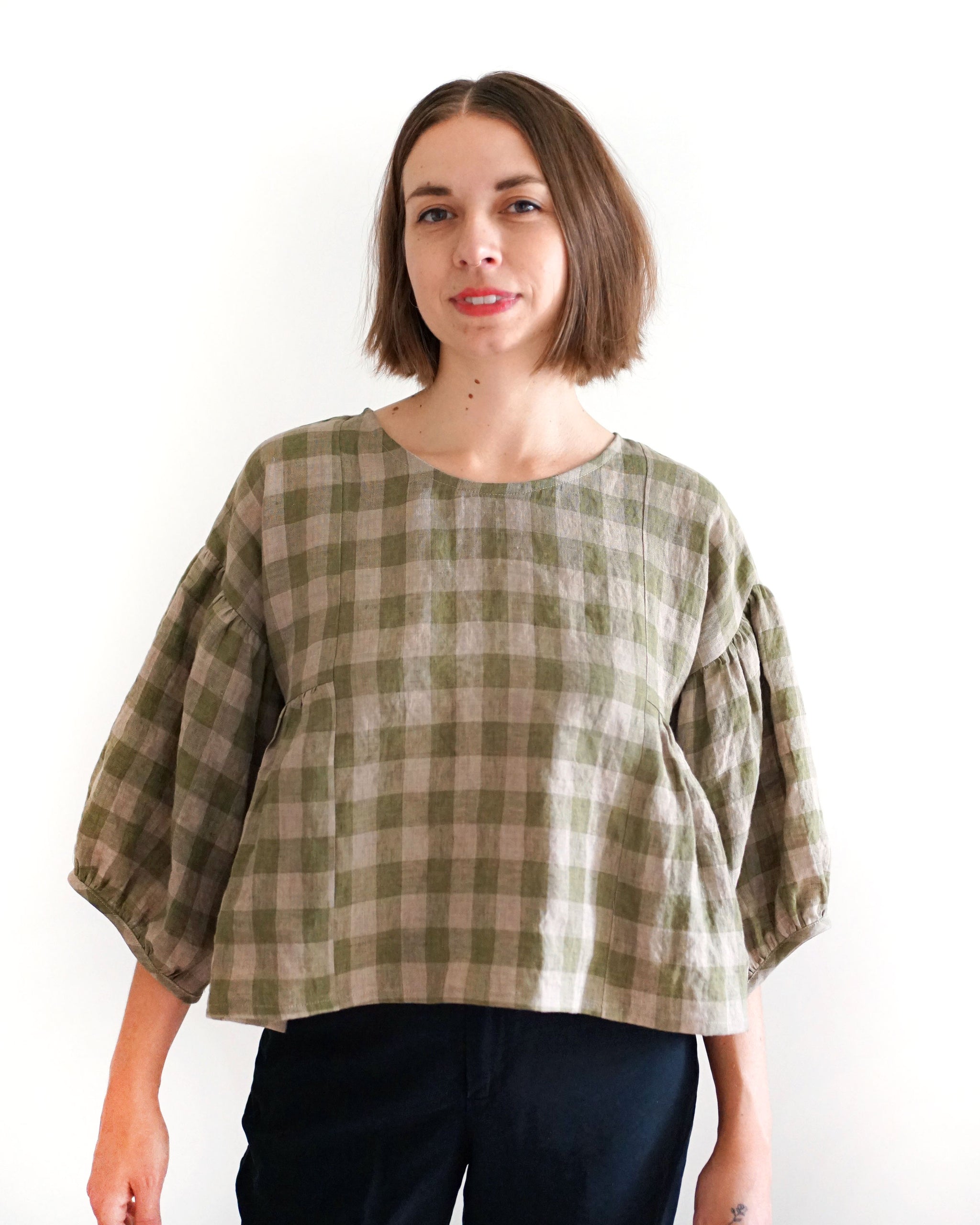Collage Gather Top PDF Sewing Pattern – Matchy Matchy Sewing Club
