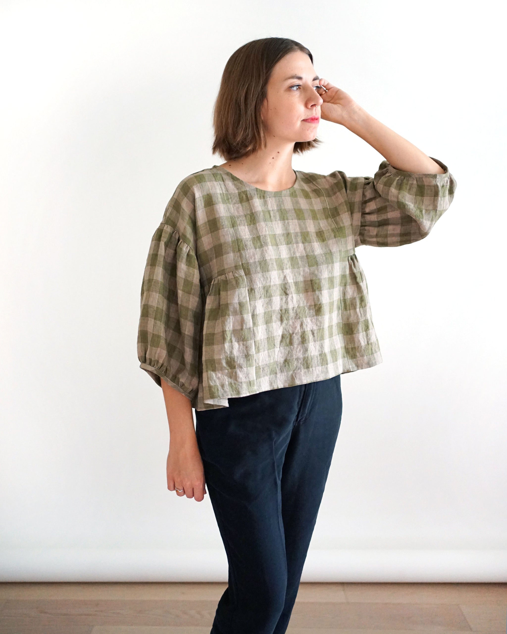 Collage Gather Top PDF Sewing Pattern – Matchy Matchy Sewing Club