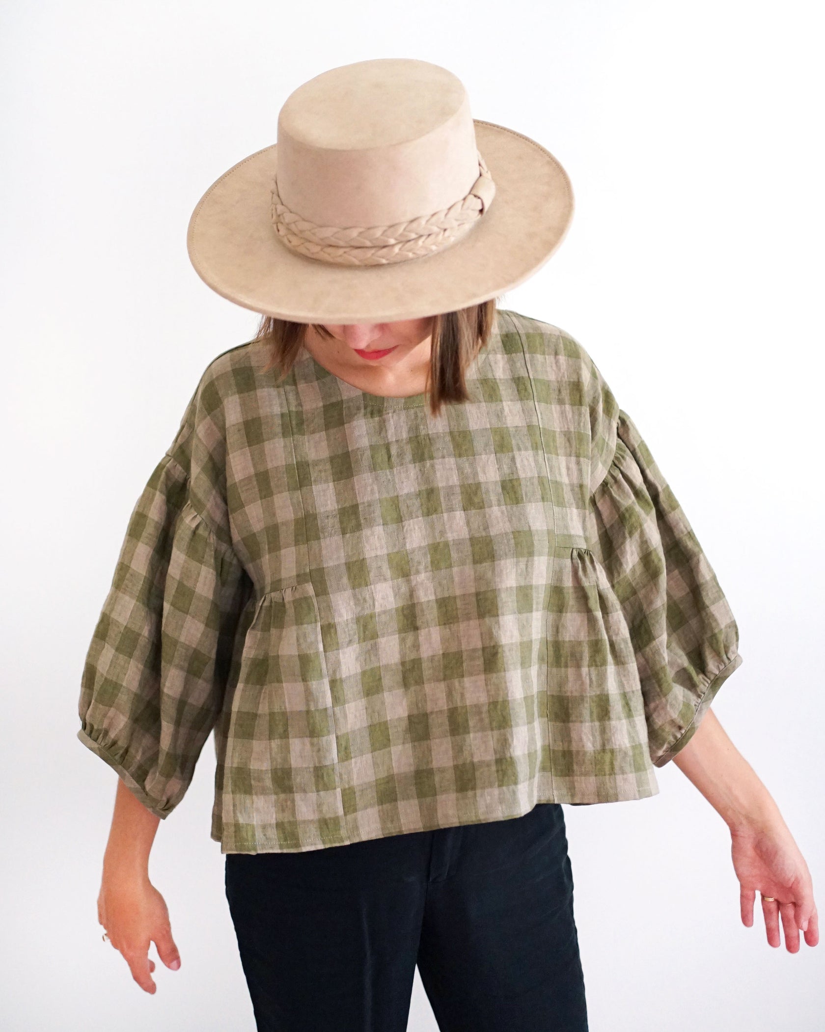 Collage Gather Top PDF Sewing Pattern – Matchy Matchy Sewing Club